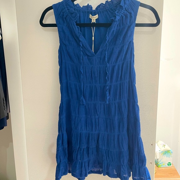 Max Studio | Dresses | Max Studio Blue Mini Dress Brand New With Tags ...
